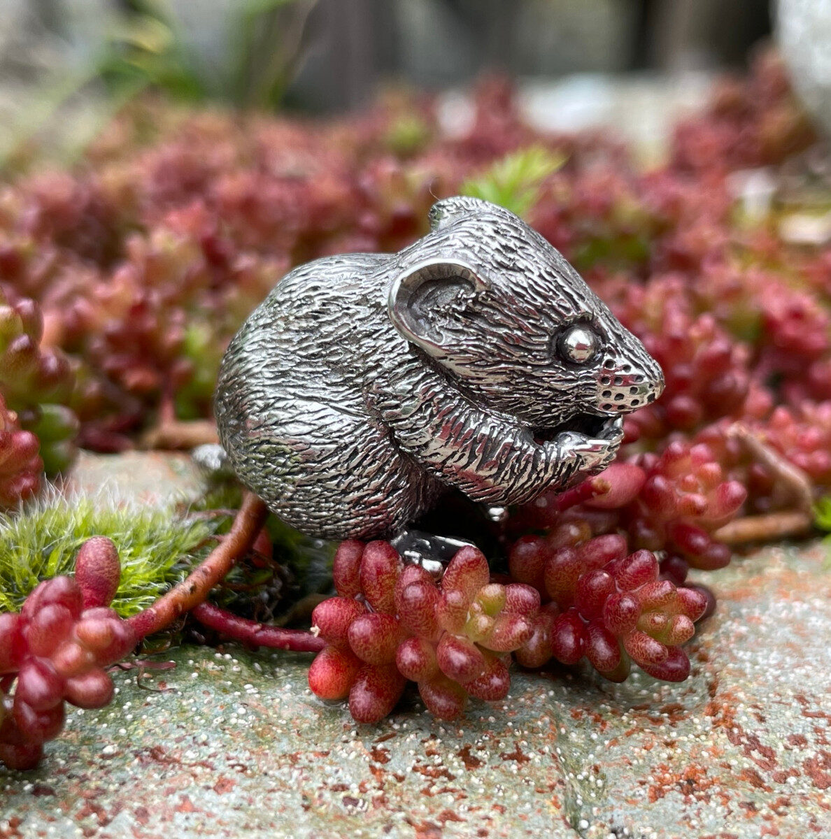 Harvest Mouse Ornament - Emma Keating Jewellery