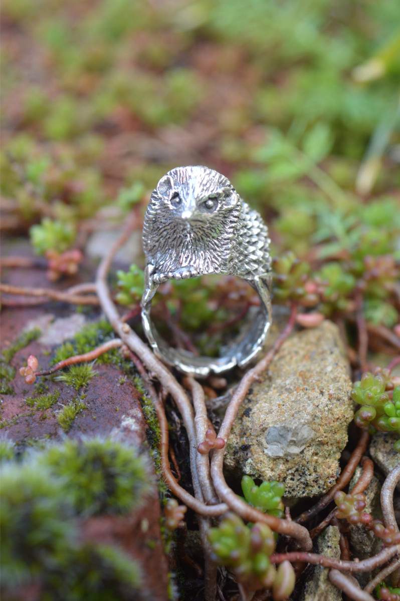 Hedgehog Ring - Emma Keating Jewellery